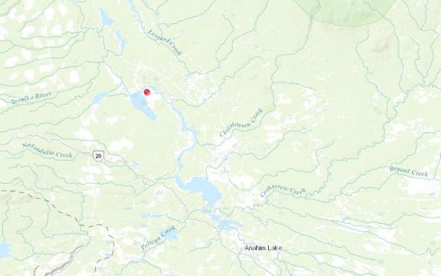 New Wildfire Sparked northwest of Anahim Lake - My Cariboo Now New Wildfire Sparked northwest of Anahim Lake - My Cariboo Now